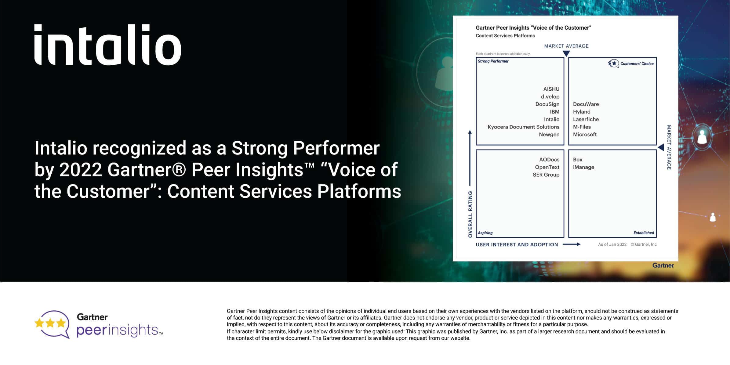 INTALIO NAMED A VISIONARY IN GARTNER® MAGIC QUADRANT™ FOR CONTENT ...